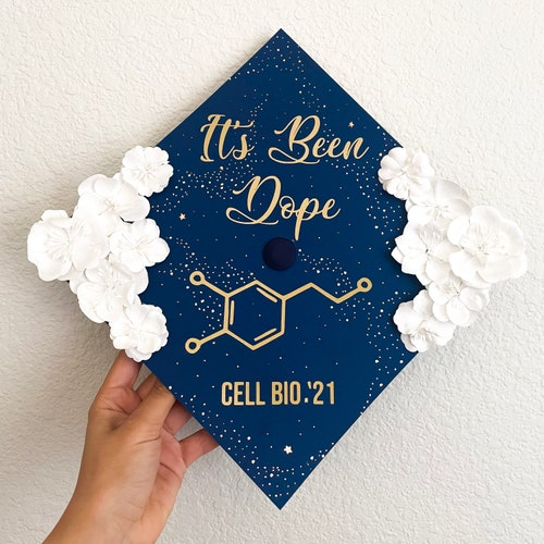 Grad Cap Topper Graduation Gift Tassel Custom Grad Quote Grad - Etsy