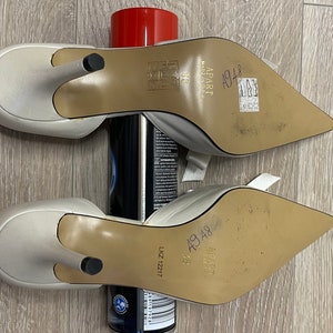 Vintage Bow Heeled Shoes - Size 38 EU, Timeless Elegance - Etsy