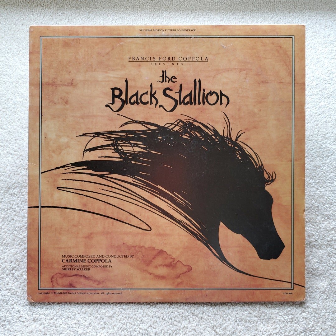 Vinyl the Black Stallion original Motion Picture Soundtrack Lp 1980 ...