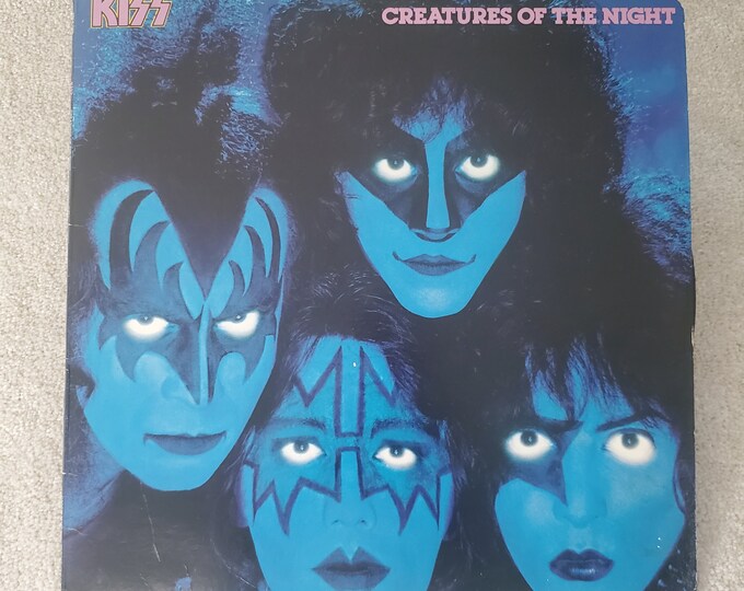 RARE Kiss Vinyl - Creatures of the Night Lp 1982 Original 'NBLP7270 ...