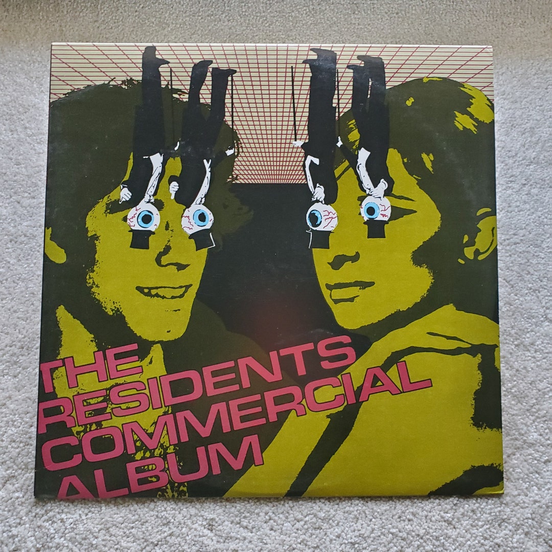 RARE Misprint Vinyl the Residents - Commercial Album Lp - 1980 Original ...