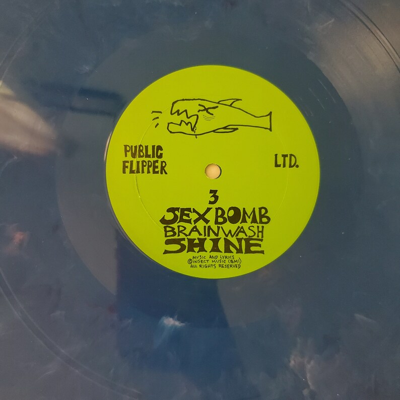 RARE Flipper yellow & Blue Vinyl Public Flipper Limited - Etsy