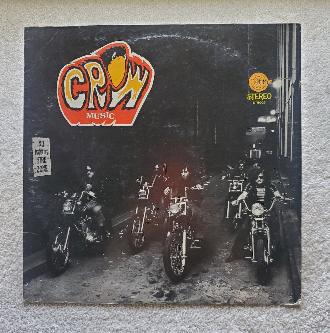 Vinyl Crow - Crow Music Lp - 1969 Original 'ST5002' NM/VG 60s Psychedelic Rock - Free Shipping ...