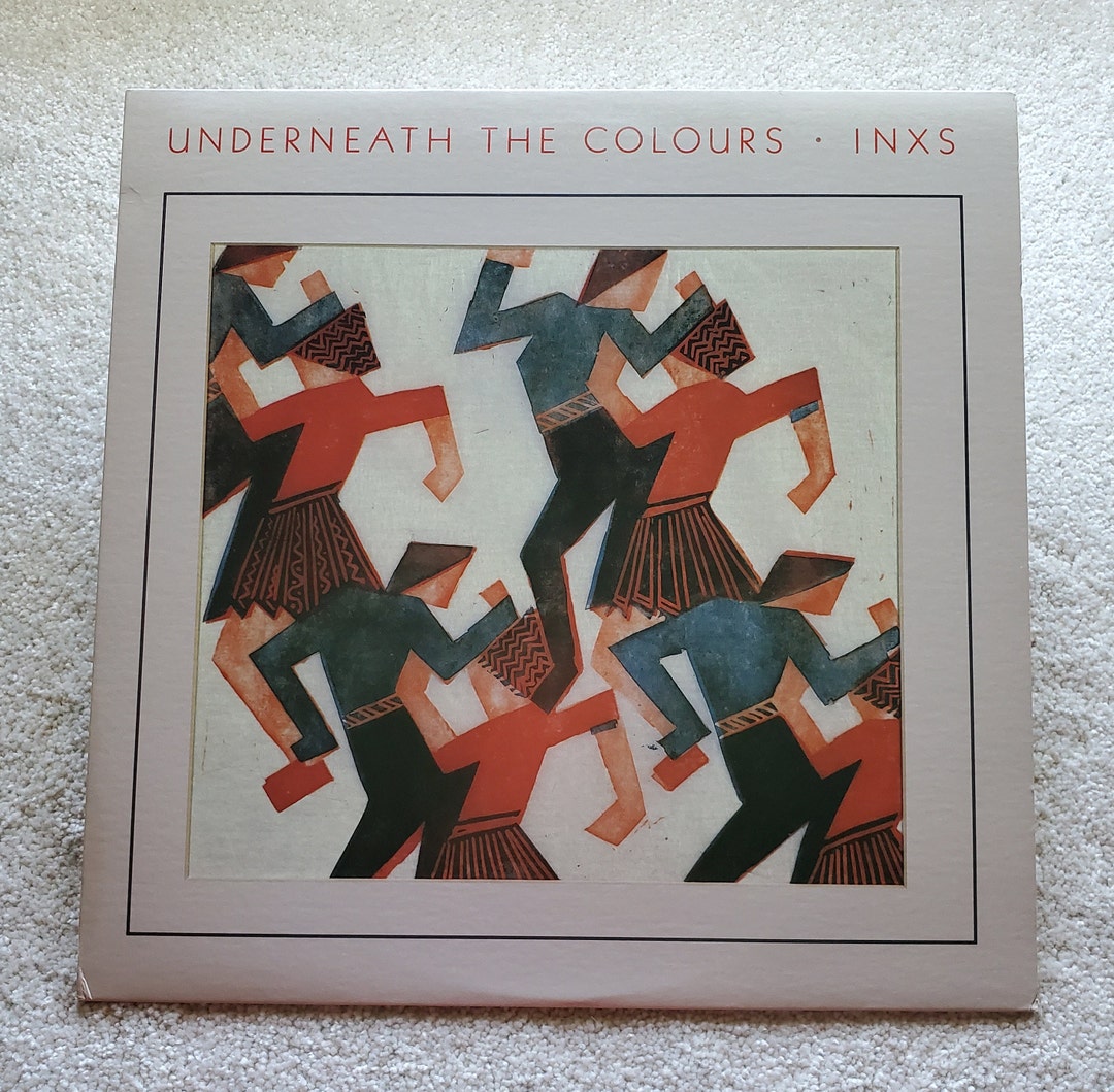 Rare Vinyl INXS – Underneath the Colours Lp 1984 Original (U.S.) '90185 ...
