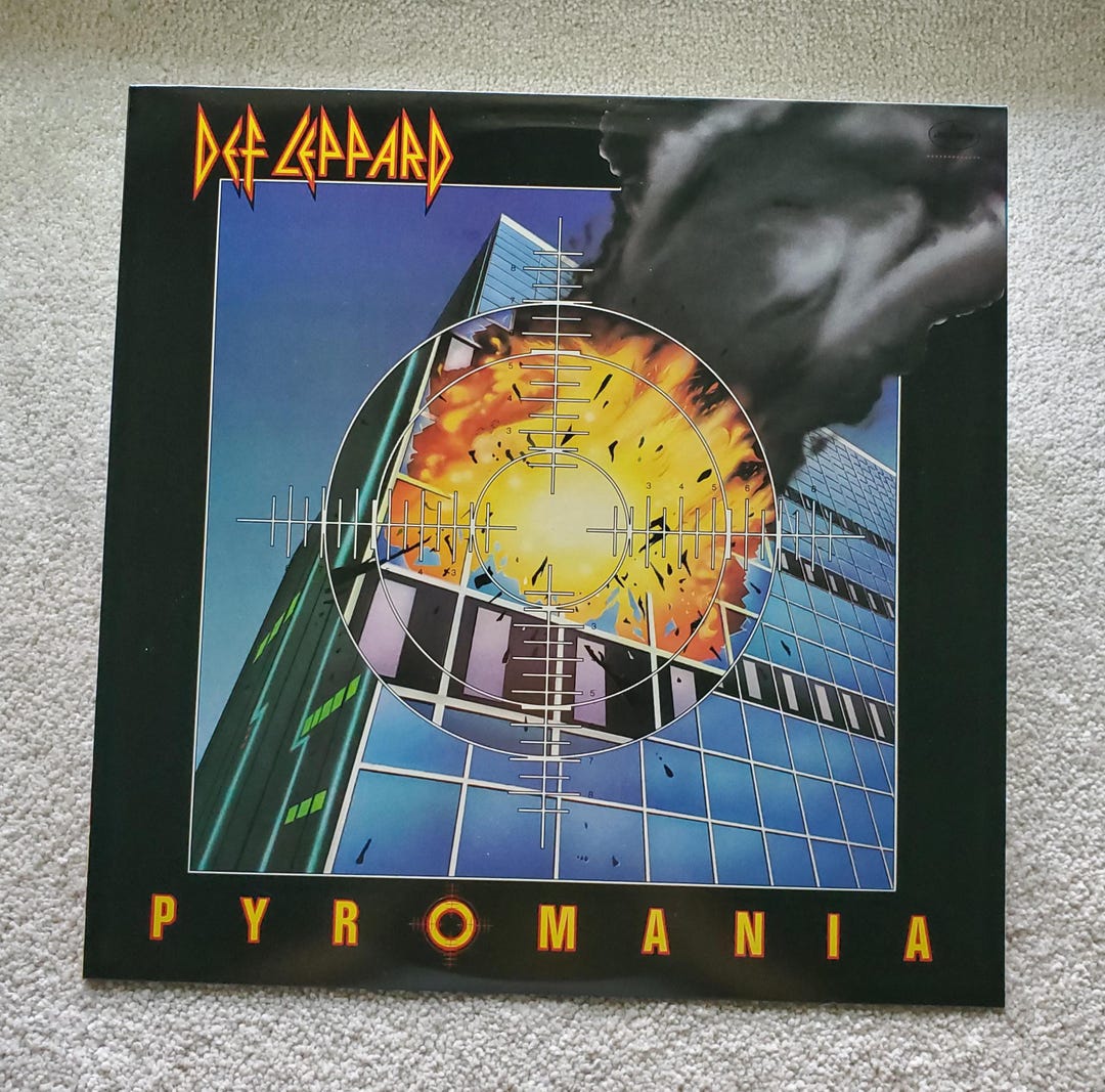 Def Leppard Pyromania Vinyl LP - 1983 Original Pressing - Etsy