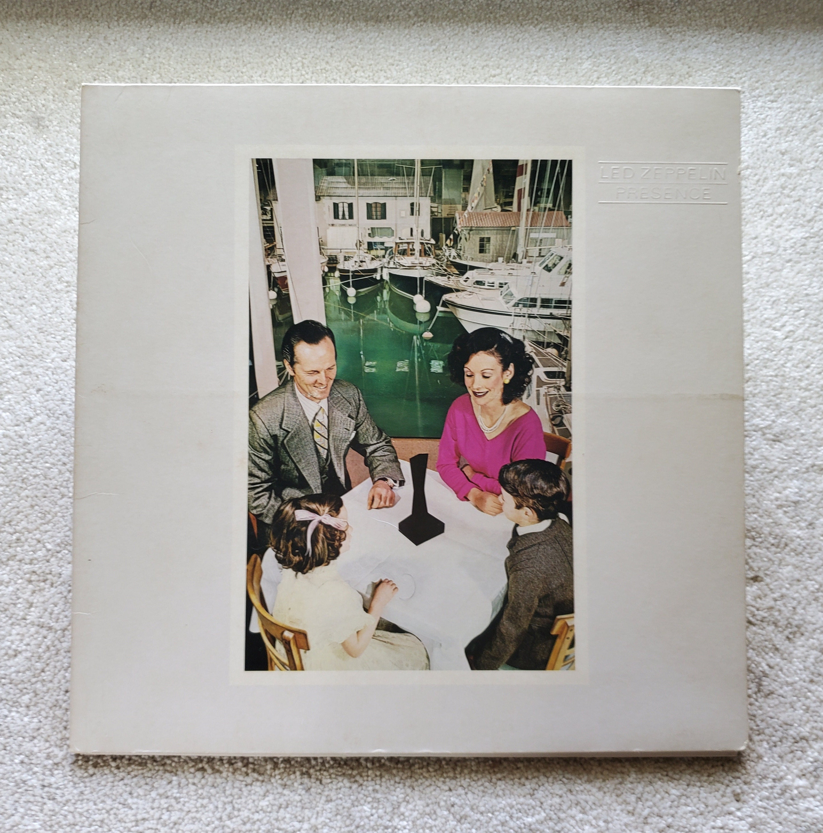 Presence Led Zeppelin Album Cover