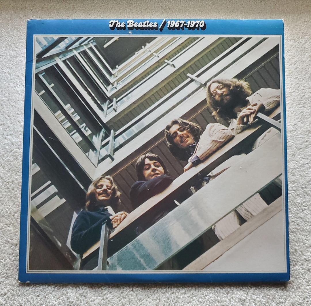 Rare Vinyl the Beatles Blue Vinyl 1967-1970 Blue Album 2xlp 1978 Ltd ...