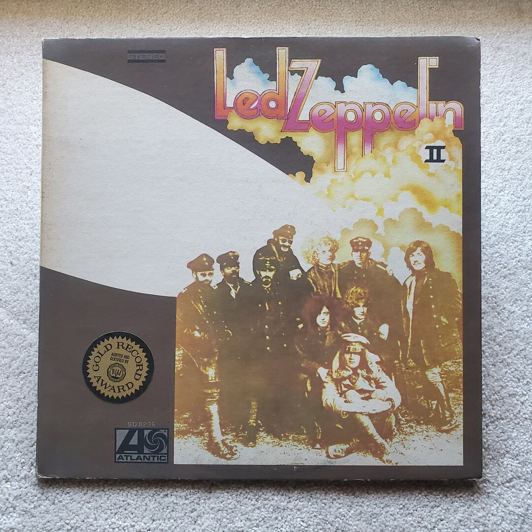 Vinyl Led Zeppelin - Led Zeppelin II Lp - 1969 (2nd) Reissue VG++/VG+ ...
