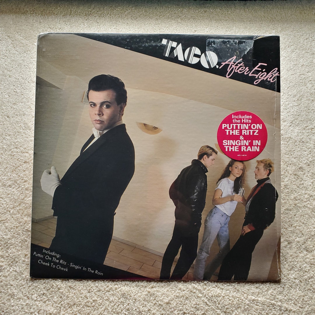 Vinyl Taco After Eight Lp 1982 Original NM/VG W/ Hype Sticker, Singin ...