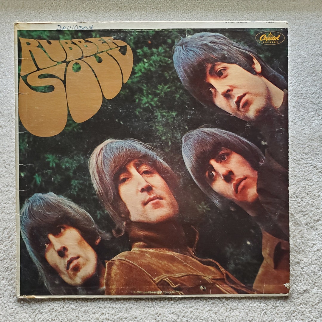Rare Vinyl the Beatles (mono) - Rubber Soul Lp - 1965 Original 'T-2442 ...
