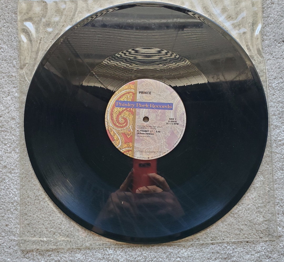 Vinyl Prince (12" Single) - Alphabet St. - 1988 Original Vg+/generic ...