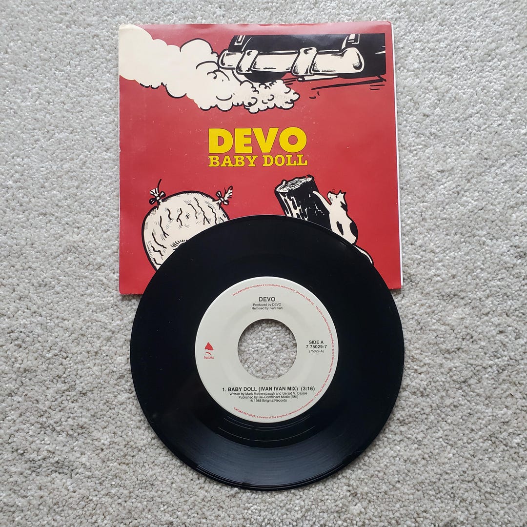 Vinyl Devo (7") - Baby Doll - 1988 Original NM/EX Total Devo, Mark Mothersbaugh - Free Shipping ...