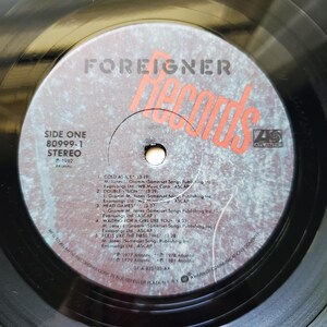 Vinyl Foreigner Records Lp 1982 Original VG/VG W/ Die-cut Gatefold ...