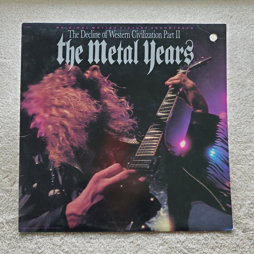 Rare Vinyl the Decline of Western Civilization Part II: the - Etsy