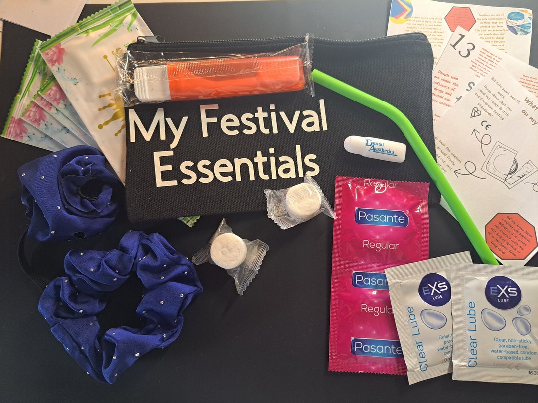 Festival Essential Sexual Health Kit - Etsy