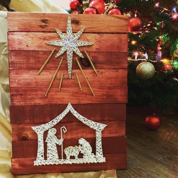 Nativity String Art - Etsy