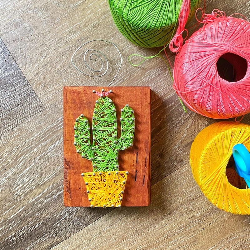 Cactus String Art - Etsy