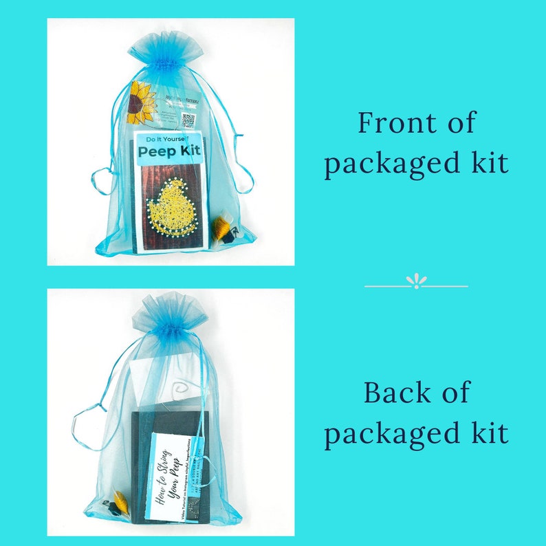 Peep Craft Easter Basket Idea Kid Craft Kits Non-candy Easter Activity ...