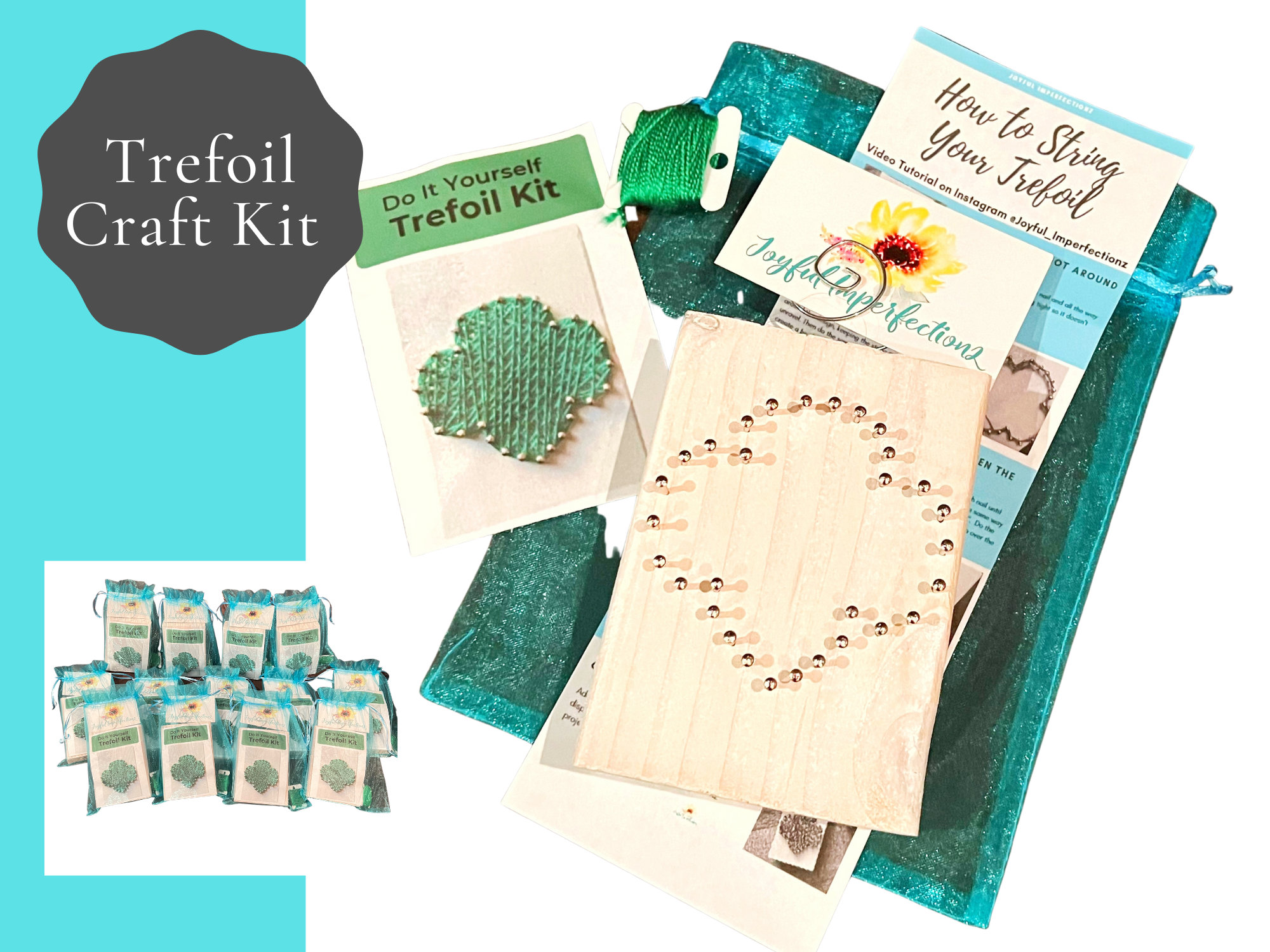 Girl Scout DIY String Art Kit | Trefoil DIY Kit | Group Gifts | Group ...