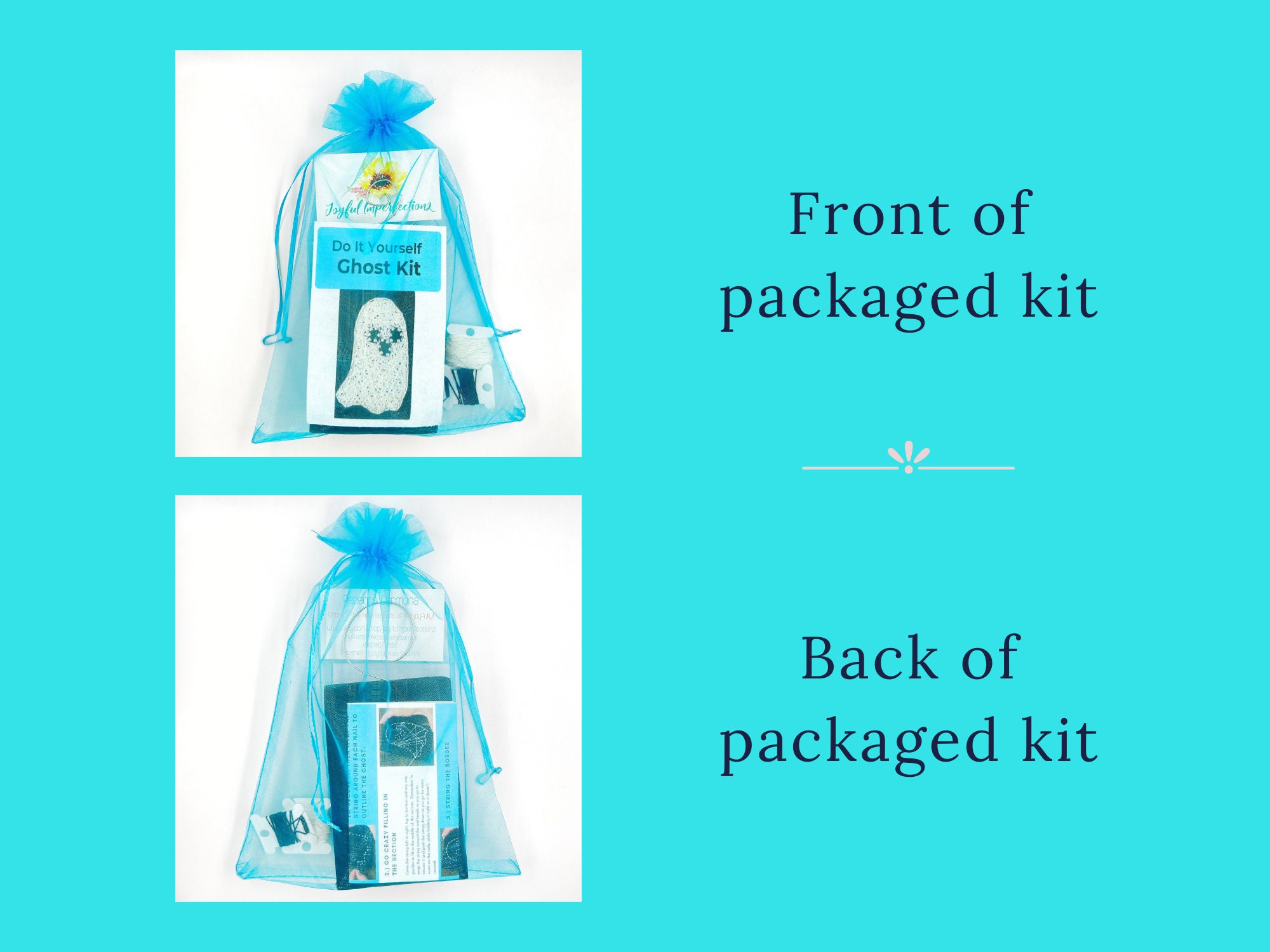 String Art Ghost Kit Ghost DIY Kit Halloween Kid Craft Spooky Halloween ...