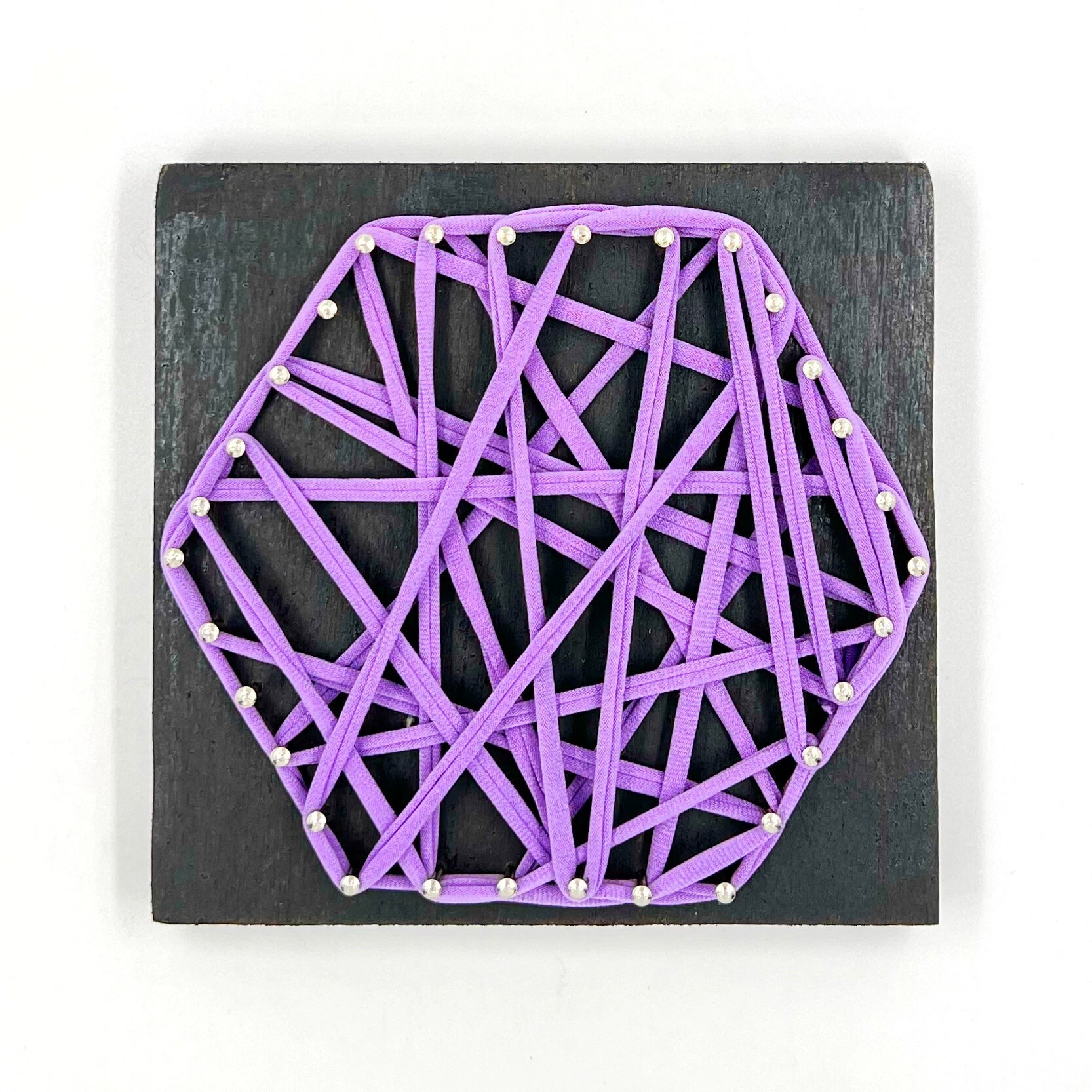 Hexagon Busy Block Toddler Busy Board Toddler Shape Activity Preschool ...