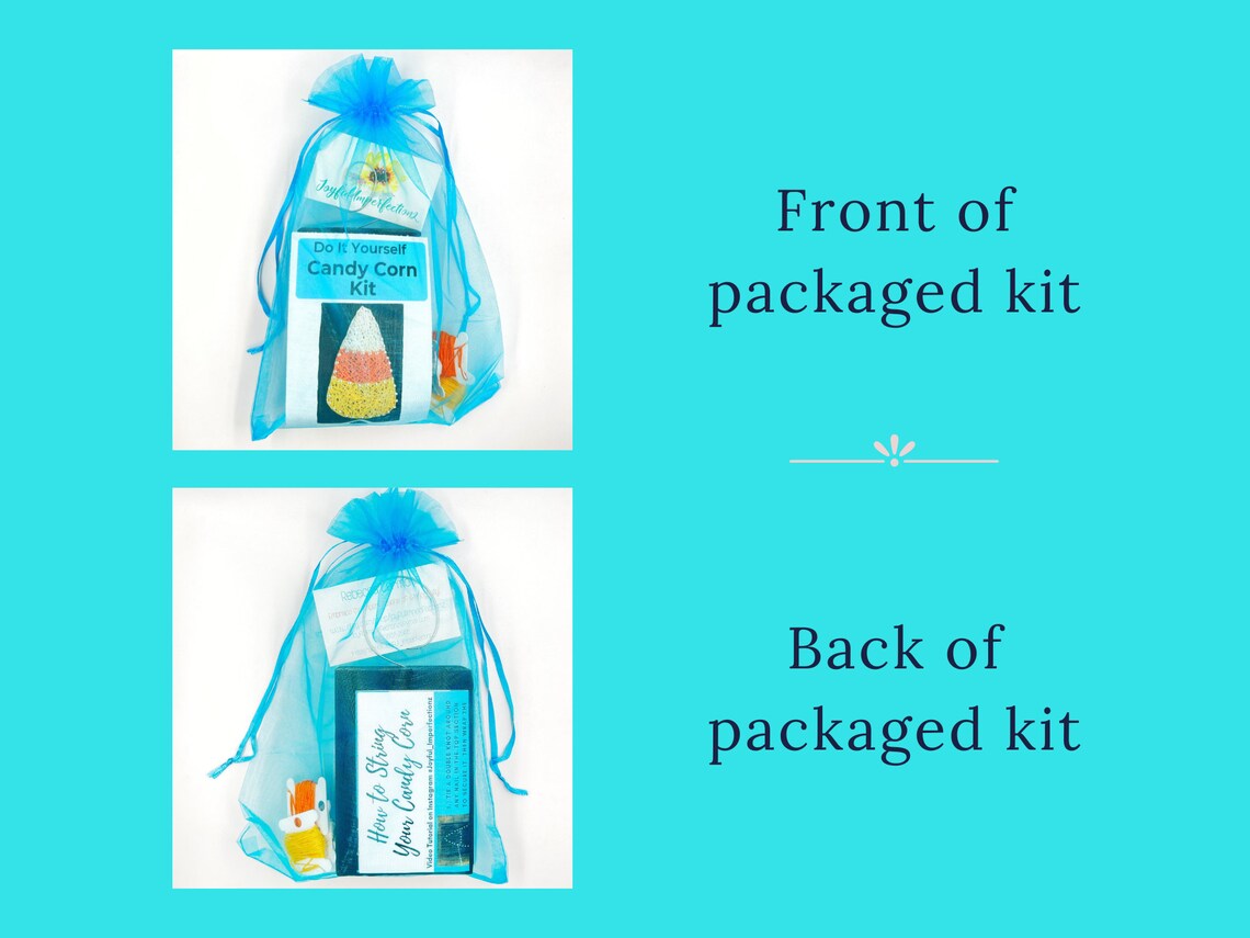 String Art Candy Corn Kit Candy Corn DIY Kit Halloween Kid - Etsy