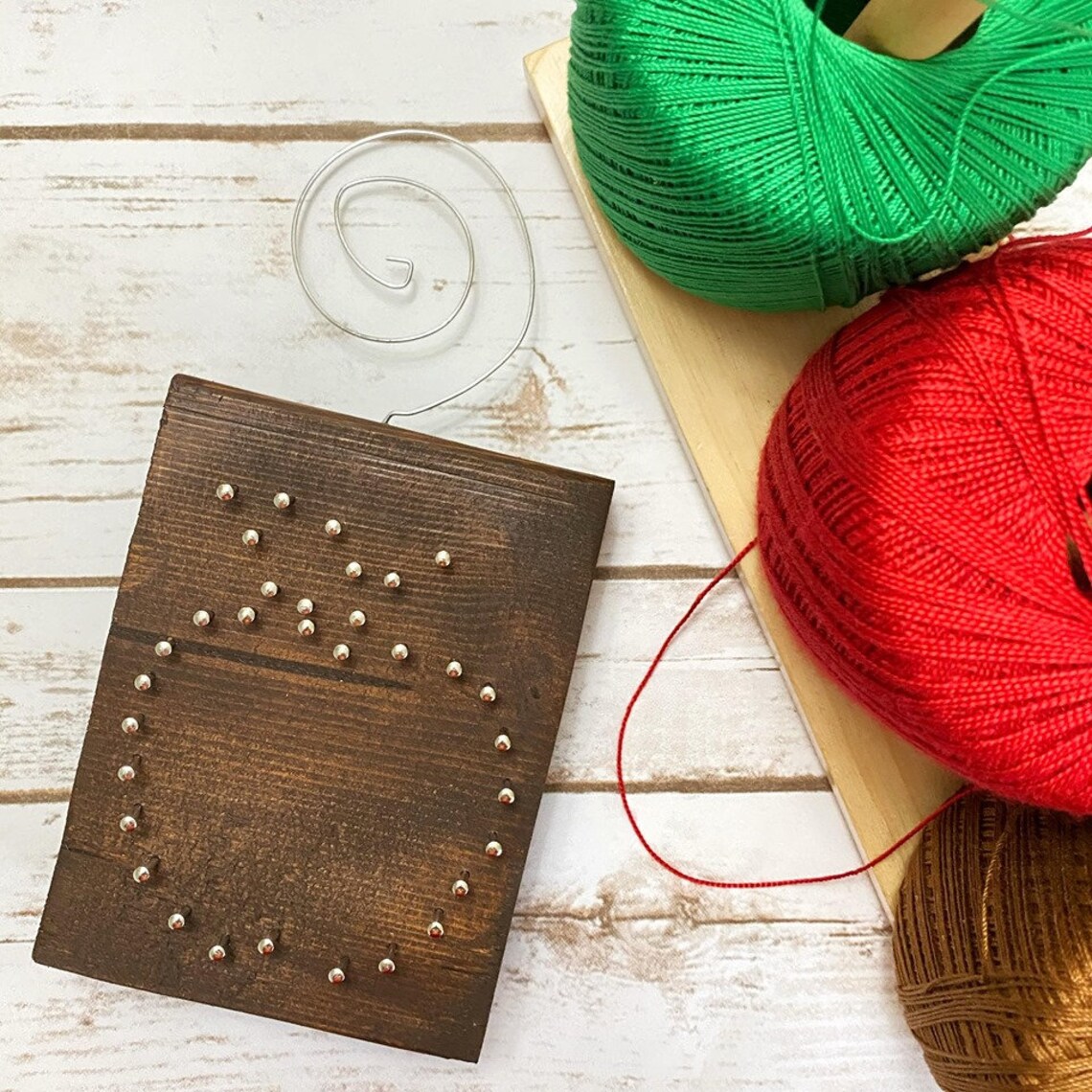 Mini Apple String Art DIY Kit Apple Teacher Gift Unique - Etsy