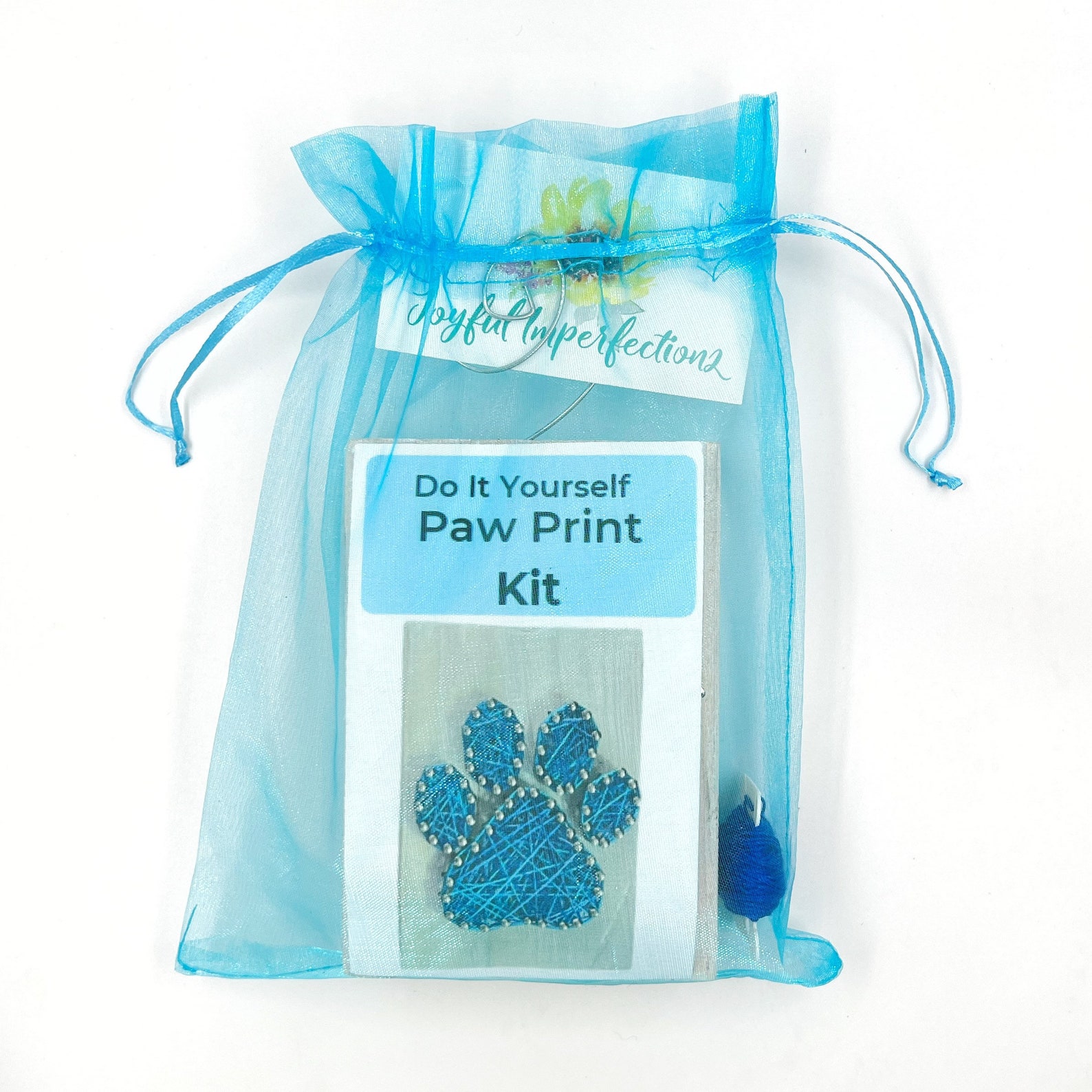 DIY String Art Paw Print Kid Craft Kit Dog Paw Craft Paw - Etsy