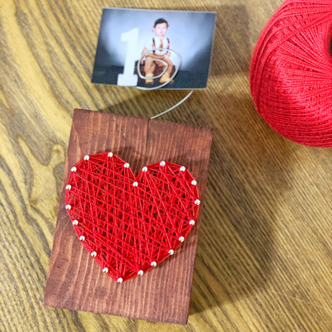 String Art Heart Pattern Heart Craft Kit DIY Heart Pattern Download - Etsy
