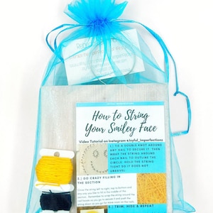 Smiley Face String Art DIY Kit | Smiley Face Craft Kit | Groovy ...