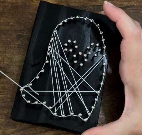 String Art Ghost Kit | Ghost DIY Kit | Halloween Kid Craft | Spooky ...