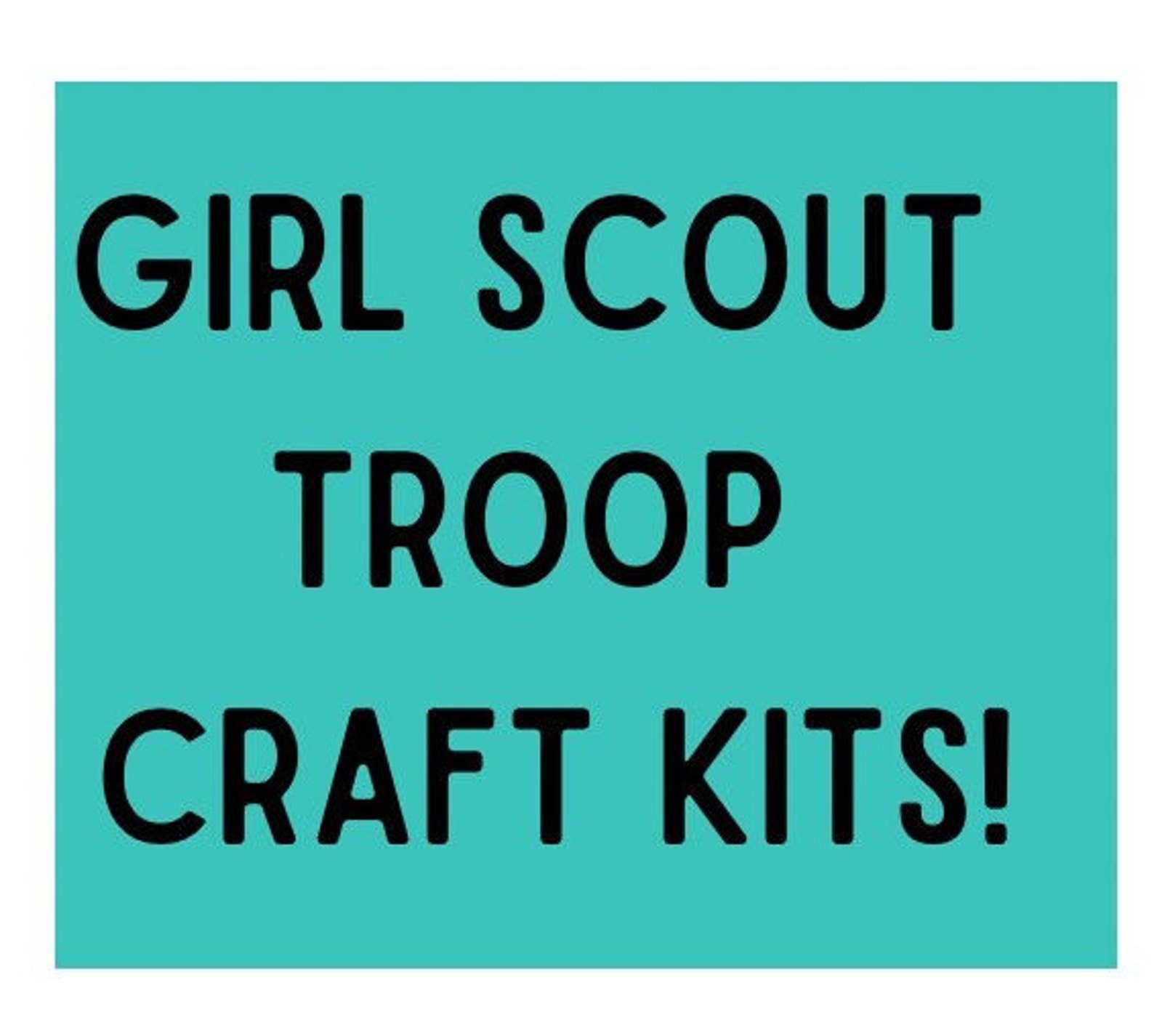 Girl Scout DIY String Art Kit Trefoil DIY Kit Group Gifts - Etsy