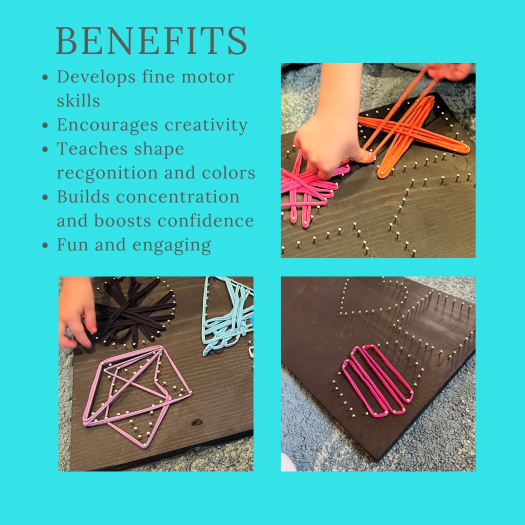 Star Busy Block Toddler Busy Board Toddler Shape Activity Preschool ...