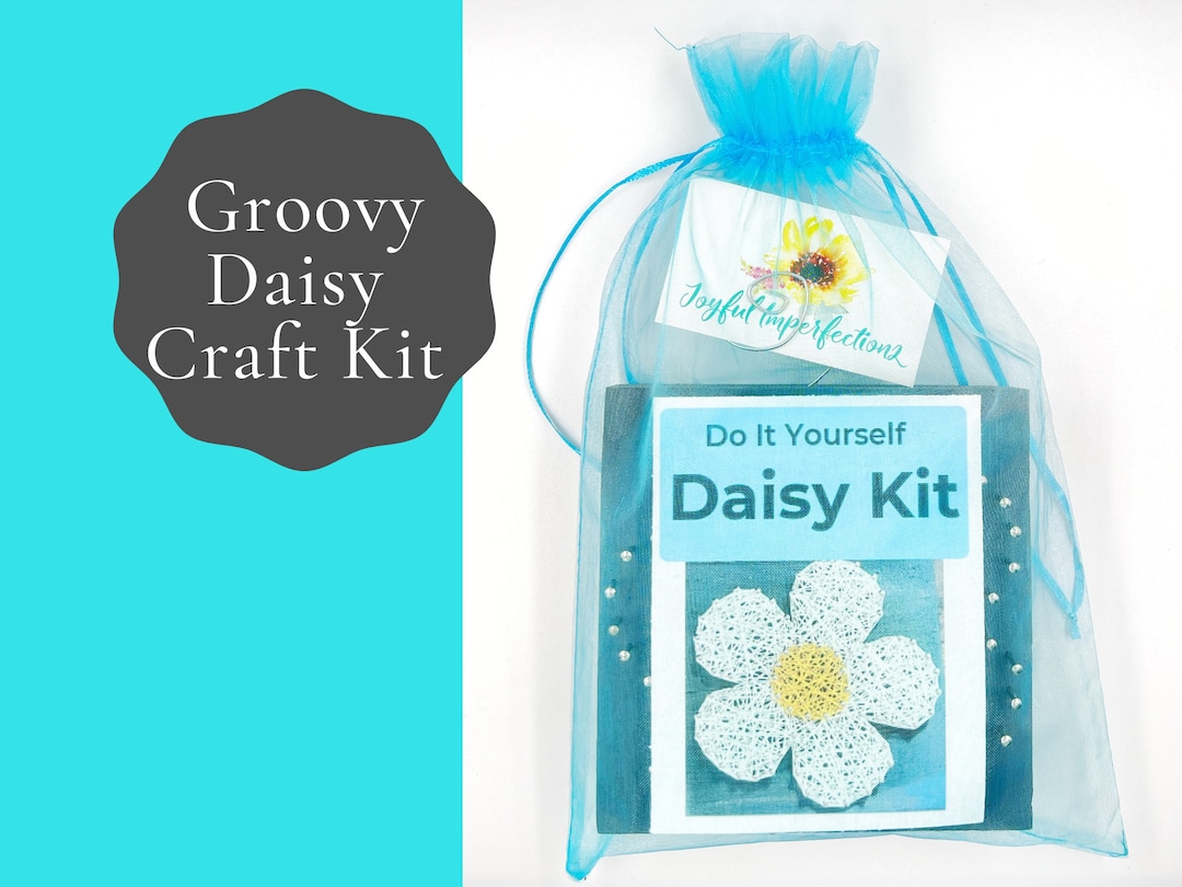 Groovy Daisy DIY Kit Groovy Daisy Craft Kit Groovy Birthday Party ...