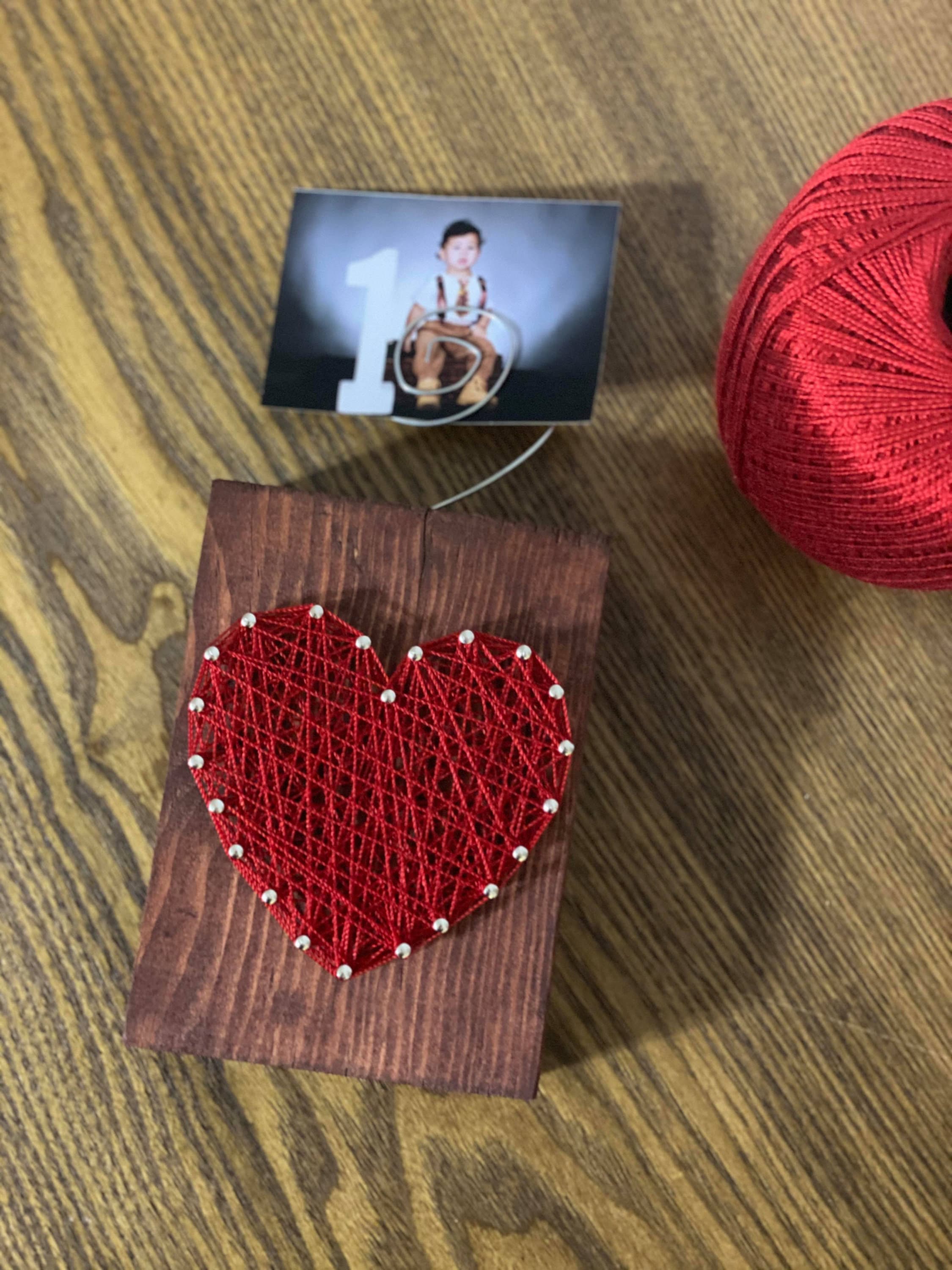 Heart Craft Kit String Art Heart DIY Craft Kit Make Your - Etsy