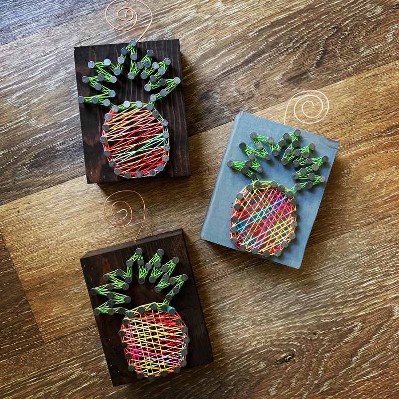 Pineapple String Art | Pineapple Crafts | String Art Kits for Adults ...