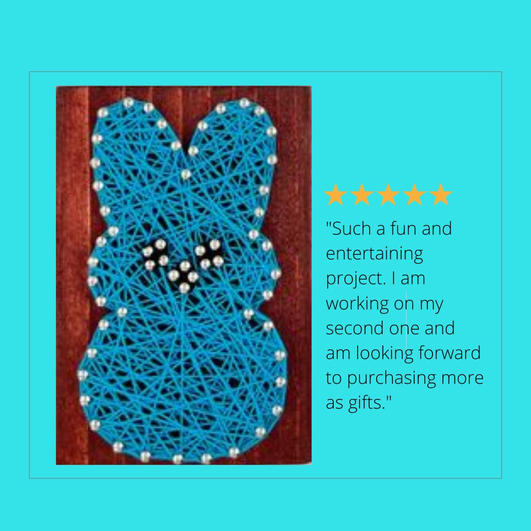 Bunny Peep Craft Easter Basket Idea Kid Craft Kits Non-candy Easter ...