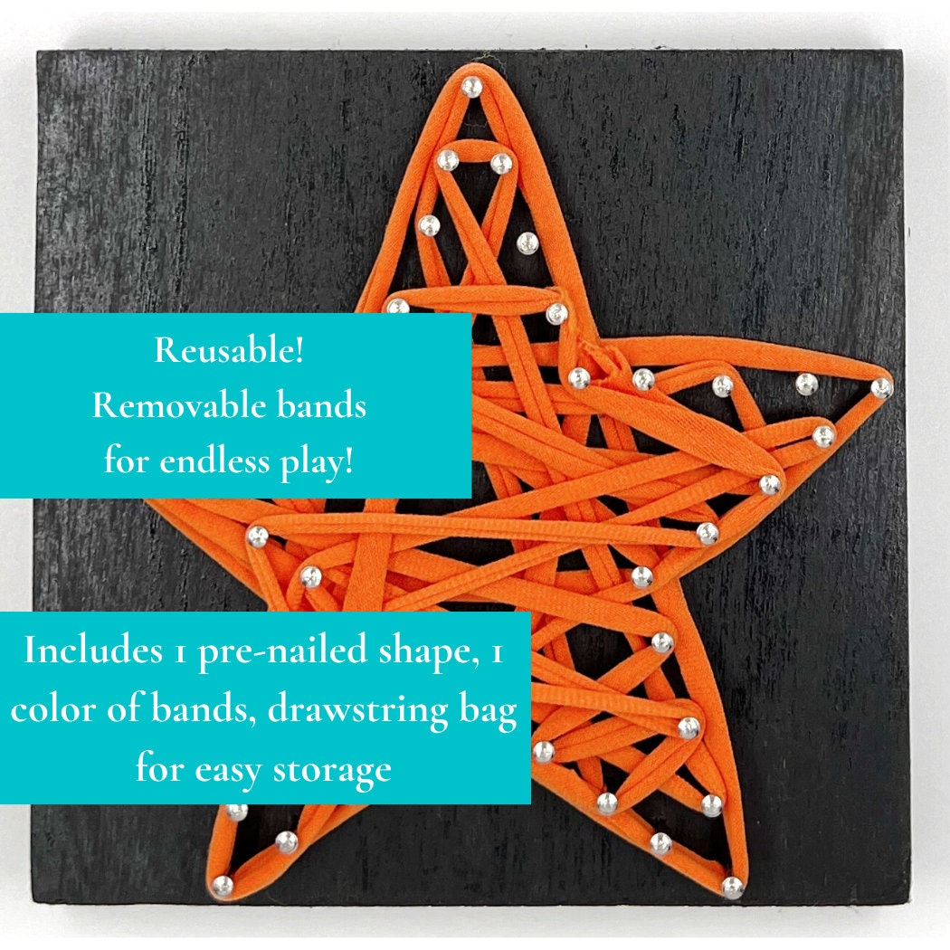 Star Busy Block Toddler Busy Board Toddler Shape Activity Preschool ...