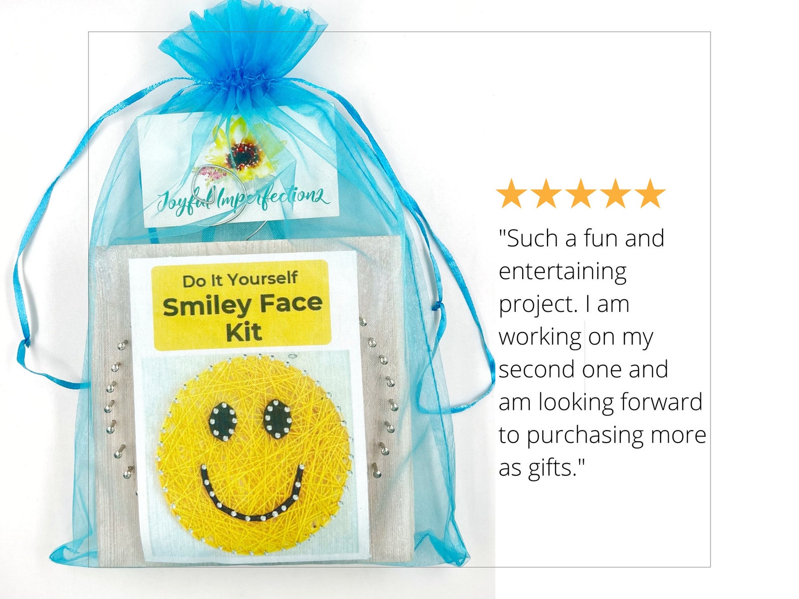 Smiley Face String Art DIY Kit | Smiley Face Craft Kit | Groovy ...