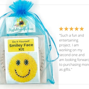 Smiley Face String Art DIY Kit | Smiley Face Craft Kit | Groovy ...