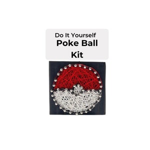 Poke Ball Craft Kit Pokémon Craft for Kids Pokémon Kid - Etsy