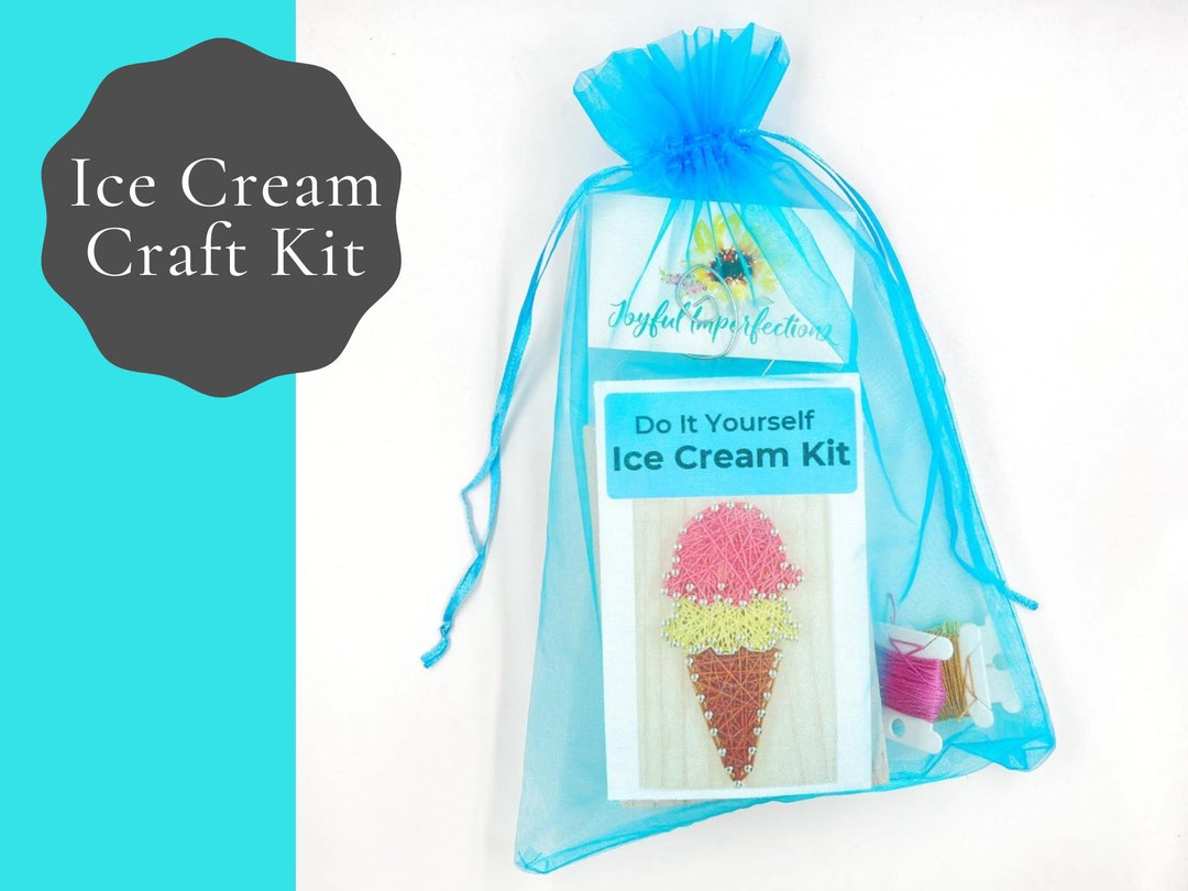 Ice Cream Craft Kit | Summer Craft for Kids | Summer Activity Ideas ...