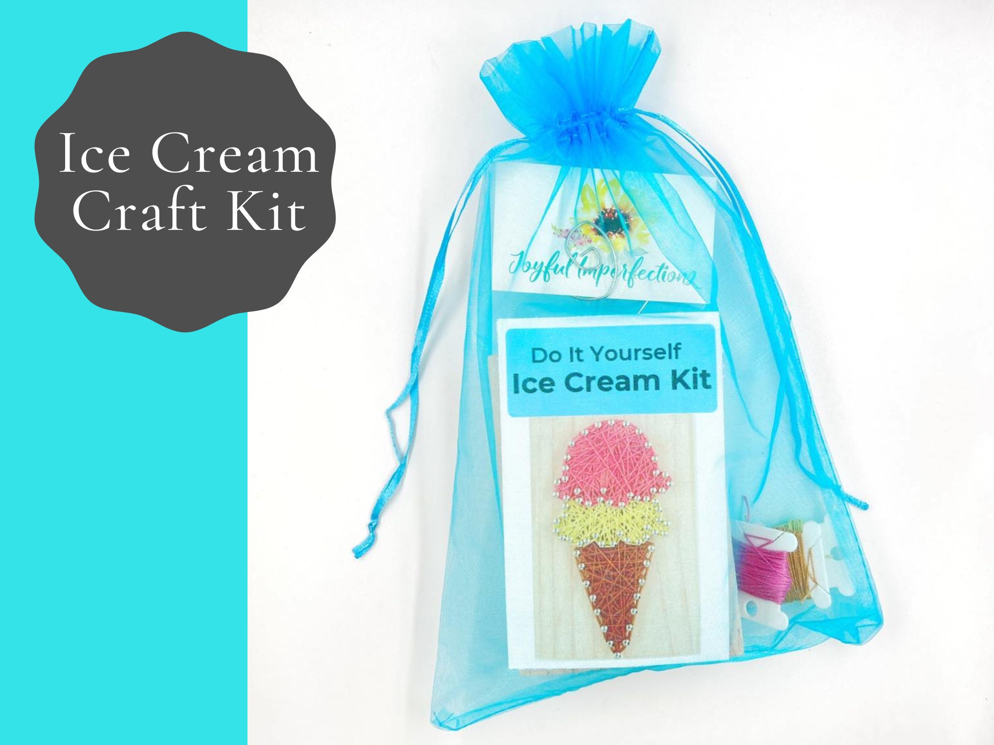 Ice Cream Craft Kit Summer Craft for Kids Summer Activity Ideas Ice ...