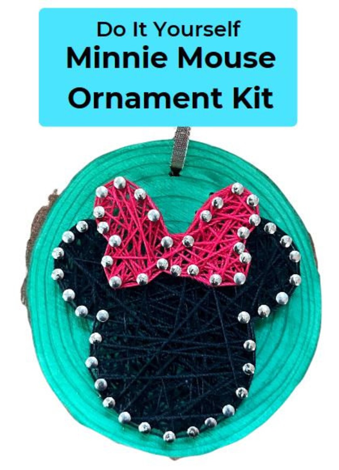 String Art Ornament Kit Christmas DIY Kit Ornament Craft - Etsy