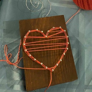Heart Craft Kit String Art Heart DIY Craft Kit String Art | Etsy
