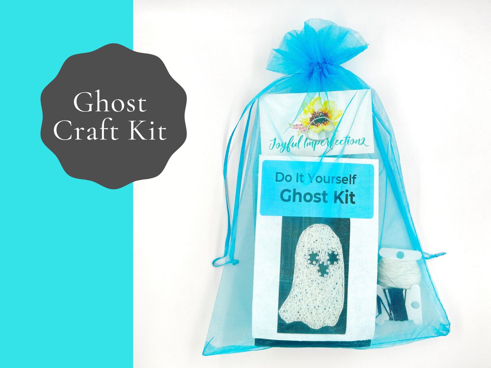String Art Ghost Kit | Ghost DIY Kit | Halloween Kid Craft | Spooky ...