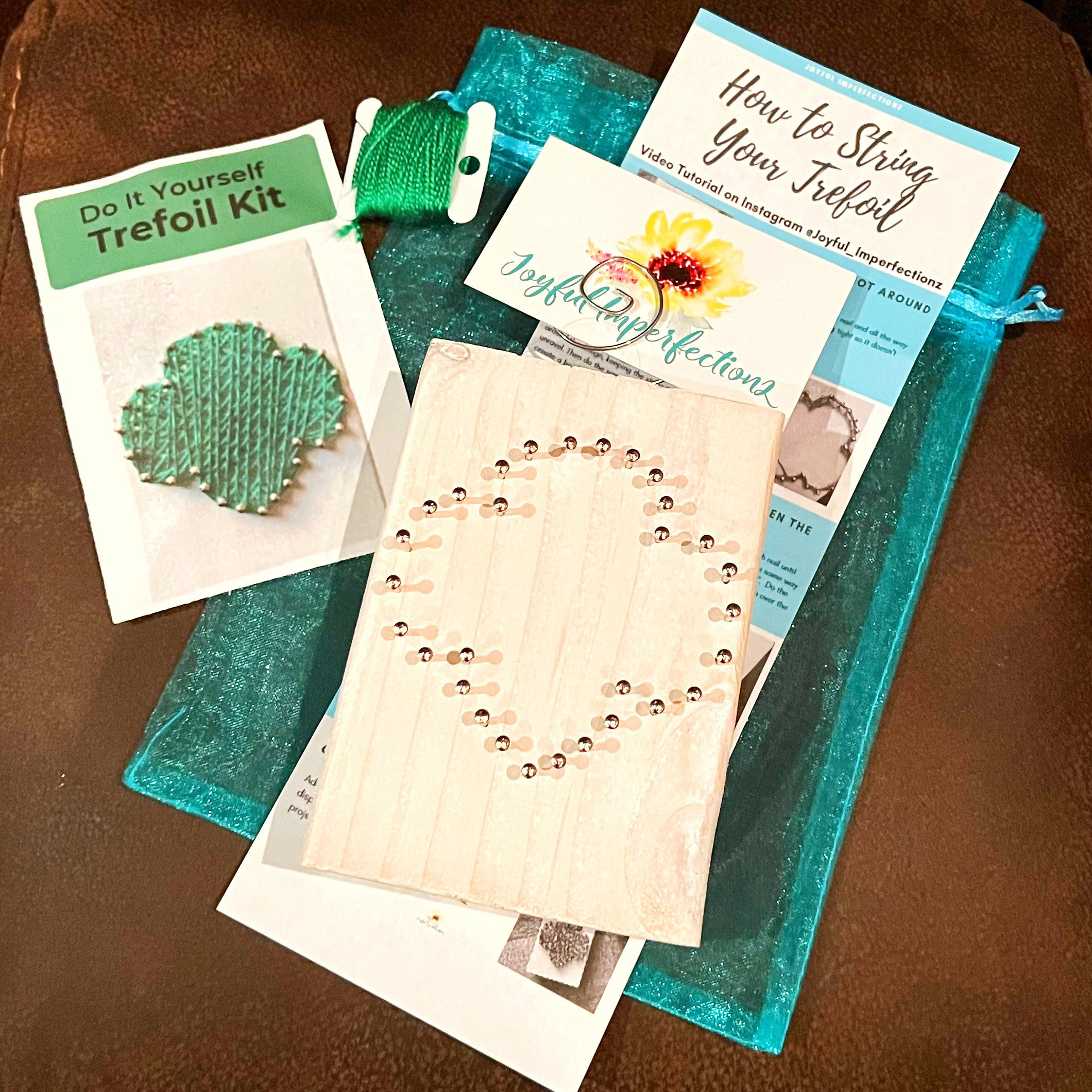 Girl Scout Trefoil String Art Kit | Troop Meeting Craft Activity Set ...