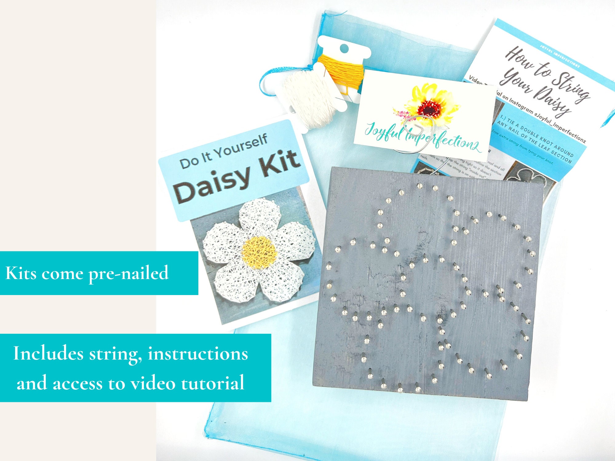 Groovy Daisy DIY Kit Groovy Daisy Craft Kit Groovy Birthday Party ...