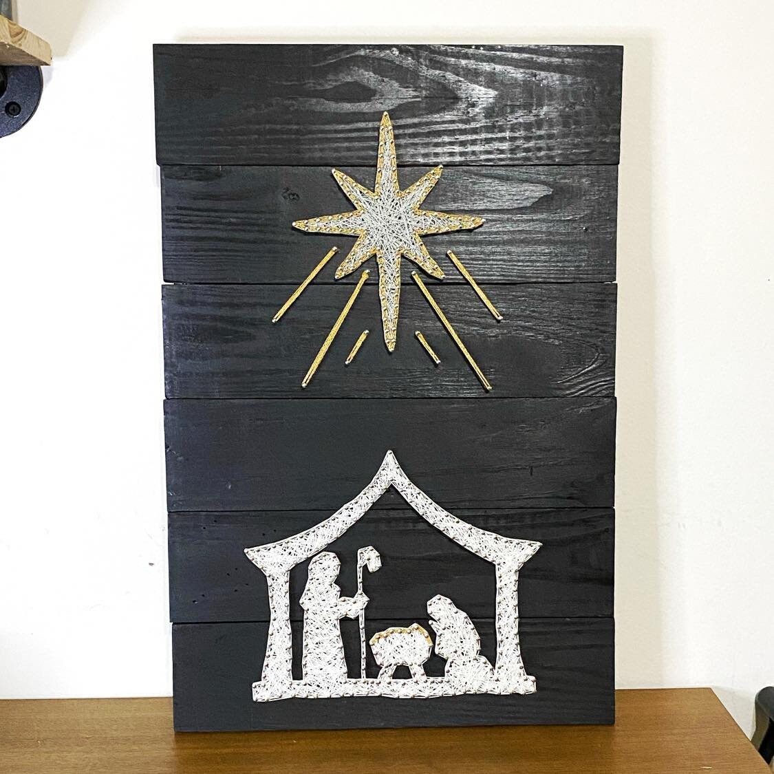 Nativity DIY String Art Kit - Etsy