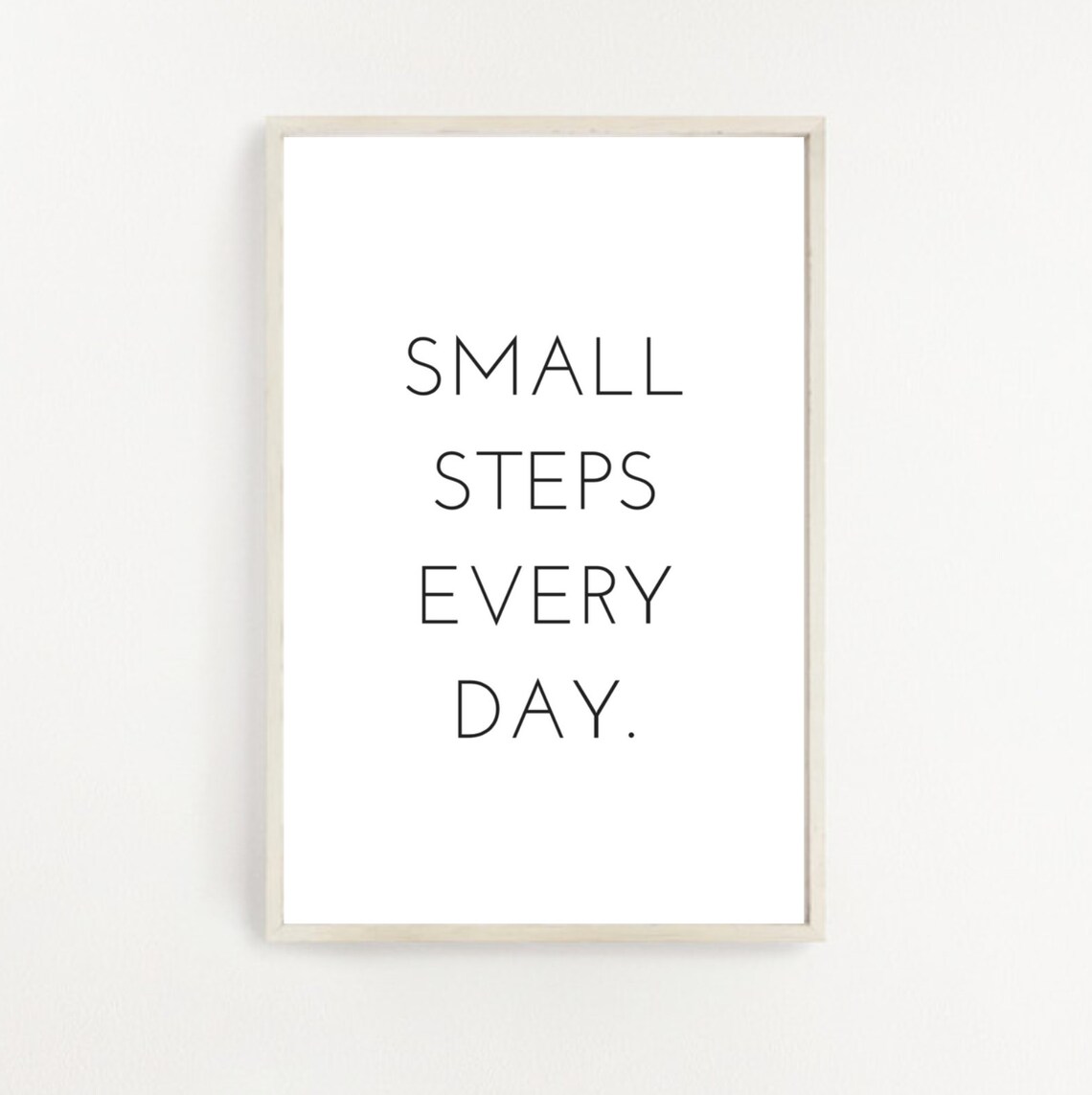 Small Steps Every Day A4 Print Printable Digital Download ...